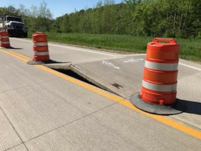 Ohio 151 restricted due to road buckling | News, Sports, Jobs - The ...